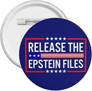 Amazon.com: Release The Epstein Files Badges Button Pins Badge Button ...