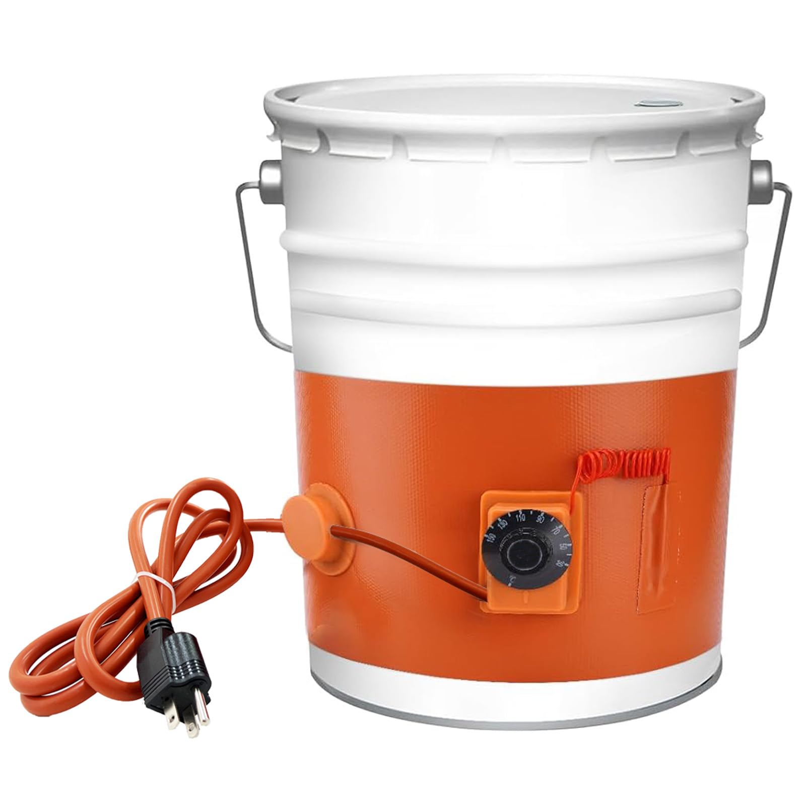 Amazon.com: OUBULU 5 Gallon Bucket Heater, Steel Drum Barrel Heater ...