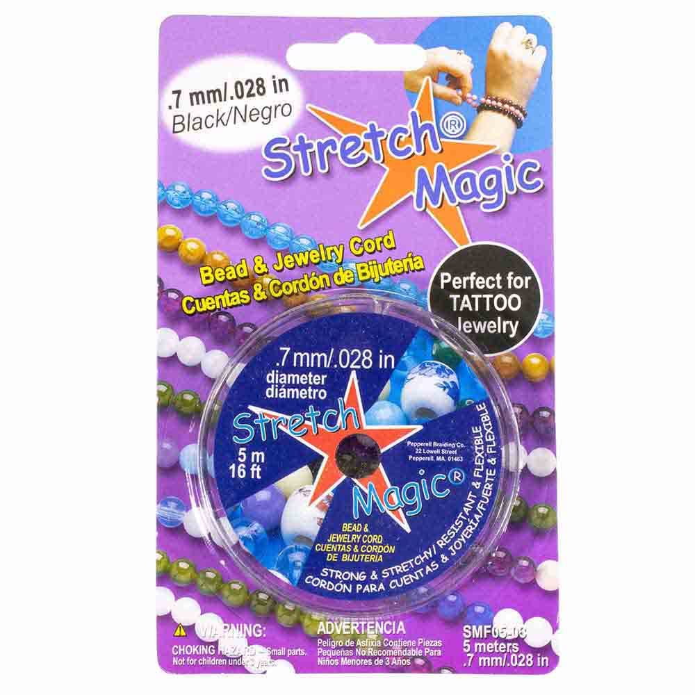 Amazon.com: Pepperell Stretch Magic Bead Jewelry Elastic Cord String ...