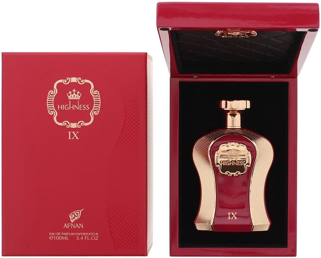 Amazon.com : Afnan Perfumes Afnan Highness Ix Maroon Eau De Parfum ...