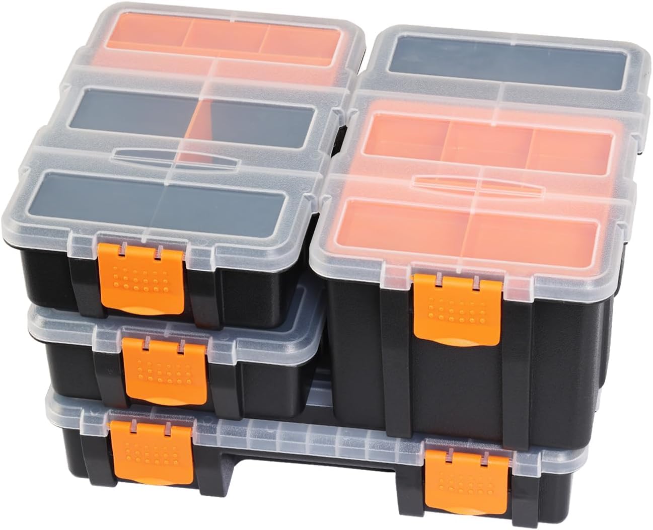 Istara 4Pcs Durable Hand Tool Storage Box Hardware & Parts Organizers ...