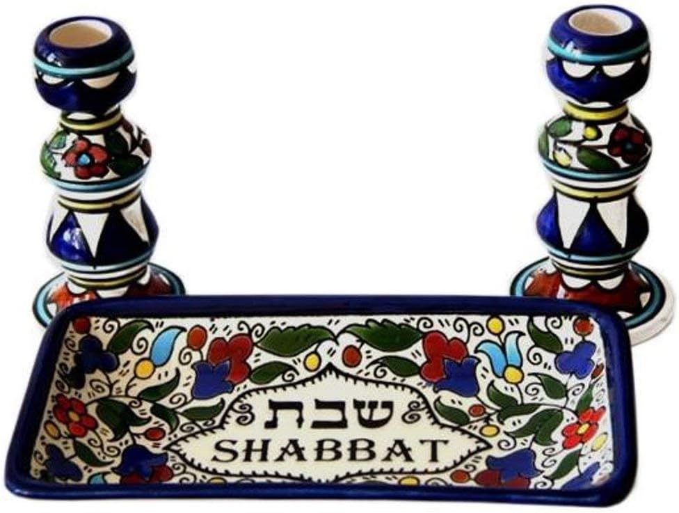 Amazon.com: Tealight Candle Holder for Shabbat Fits 2 Candles ...