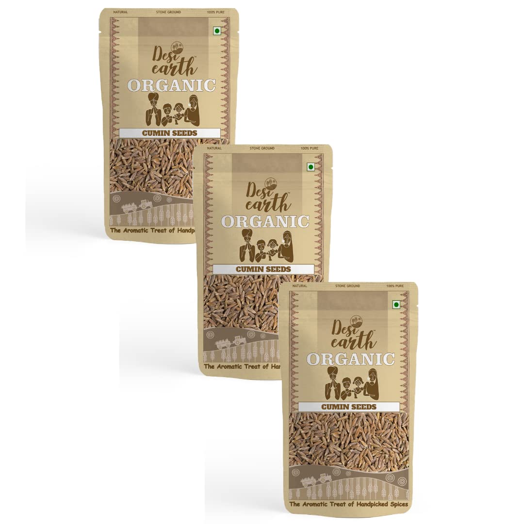 Organic Cumin Seeds 100gm | Pack of 3 : Amazon.in: Grocery & Gourmet Foods