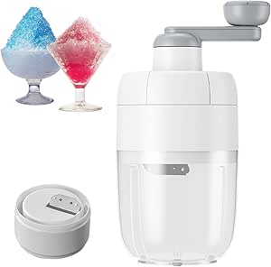 Manual Ice Crusher, 1000ML Manual Hand Ice Crusher Slush Machine ...