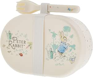 Amazon.com: Beatrix Potter Peter Rab Snack Box Cutlery Picnic and ...