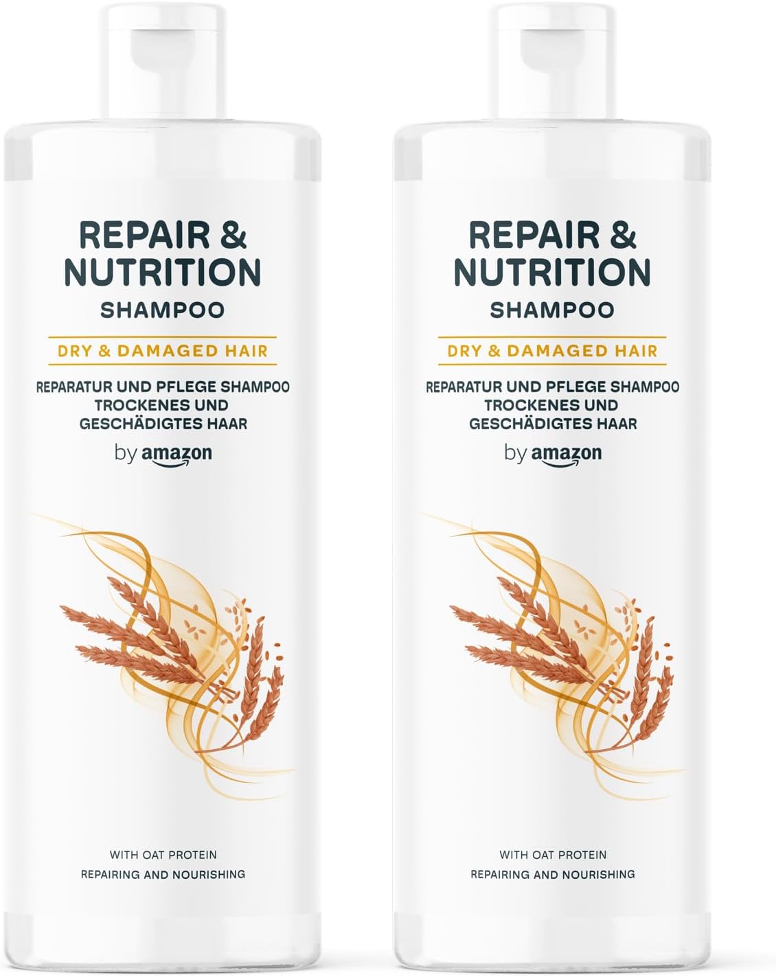 by Amazon Repair & Nutrition Shampoo, 2 x 400 ml : Amazon.co.uk: Beauty