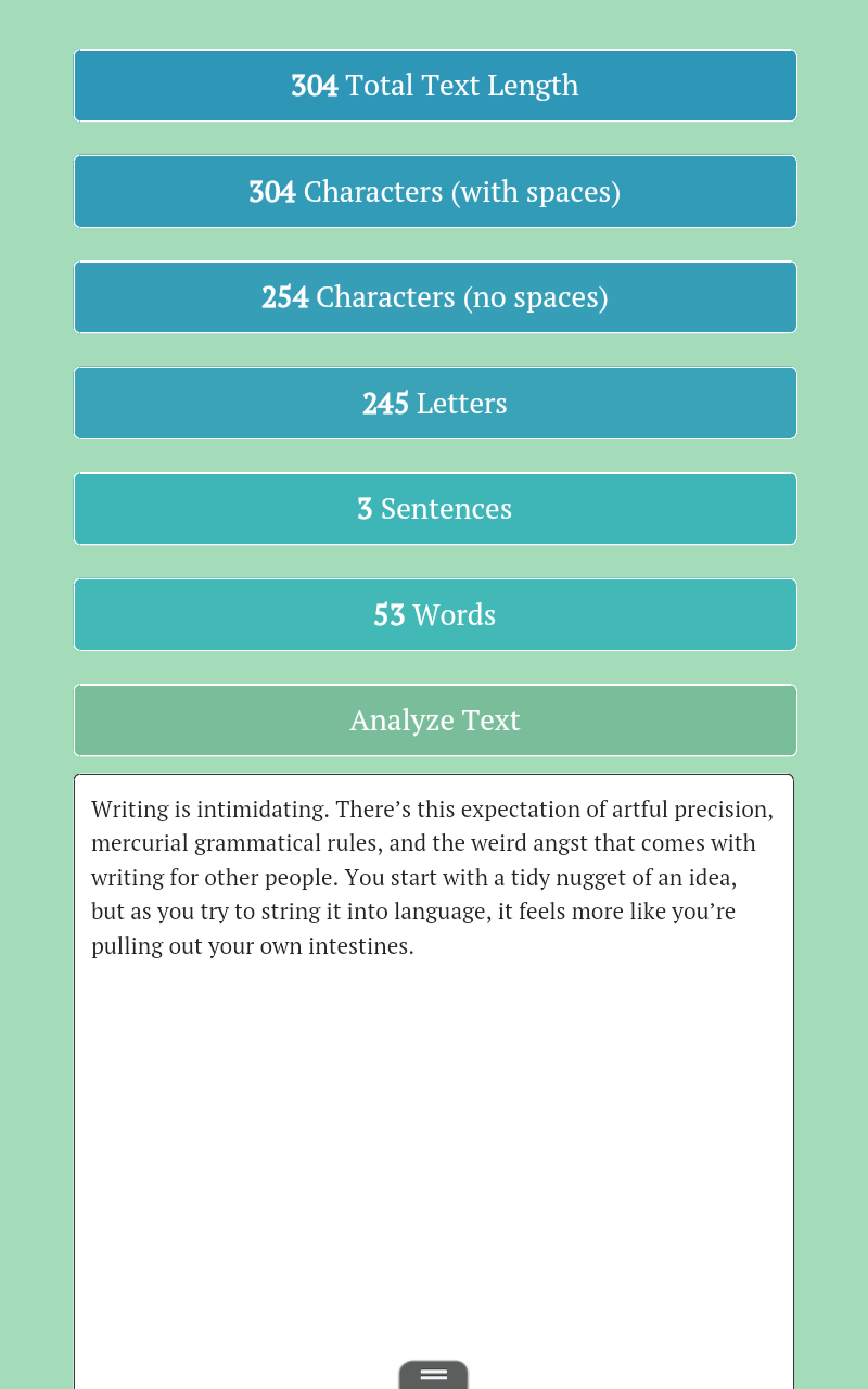 Word Counter - Free - App on Amazon Appstore