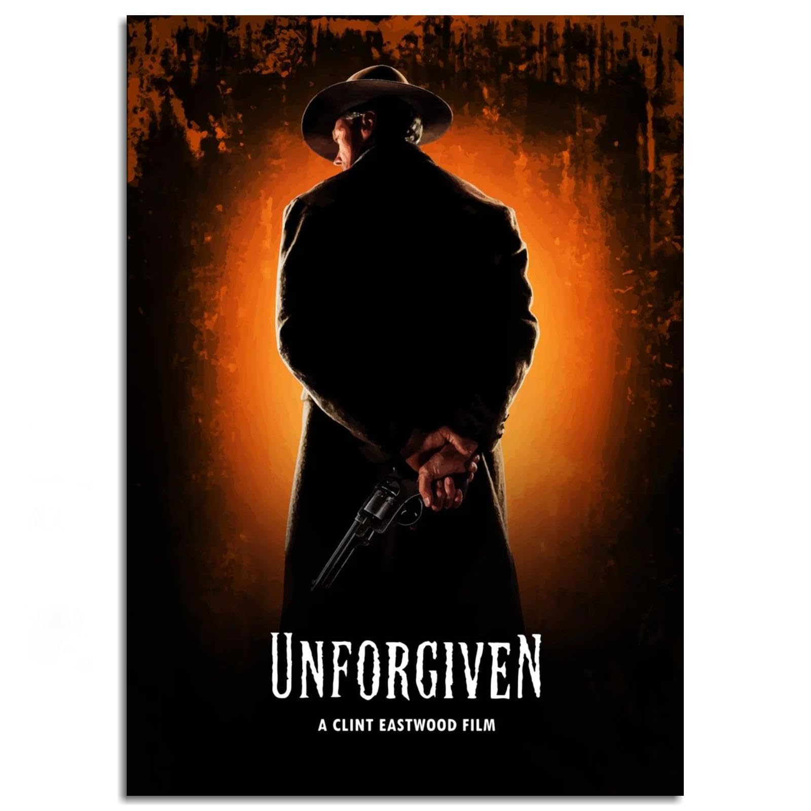 Unforgiven Original Italian Movie Poster Clint Eastwood