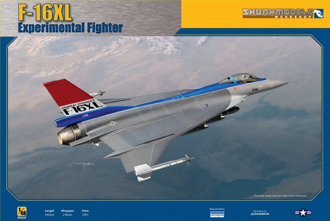 Amazon.com: Skunkmodel Workshop SW-48026 Model Kit F-16XL Experimental ...