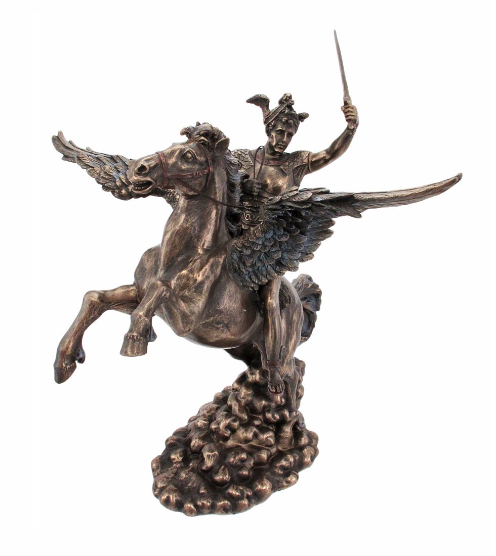 Amazon.de: ZEUS Griechische Gott halten Thunderbolt Statue mit Adler