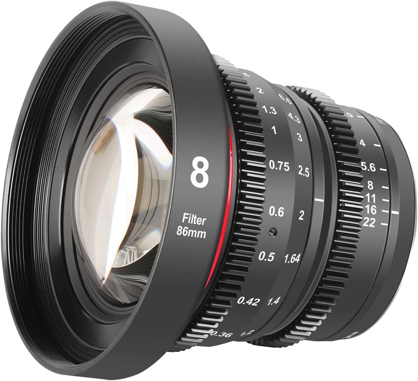Amazon.com : Meike 65mm T2.2 Mini Manual Focus Wide-Angle Cinema Lens ...