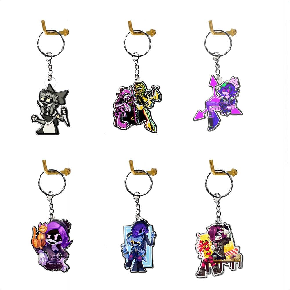 Amazon.com: Umages Anime Murder Drone Keychain Figure Cosplay Prop ...