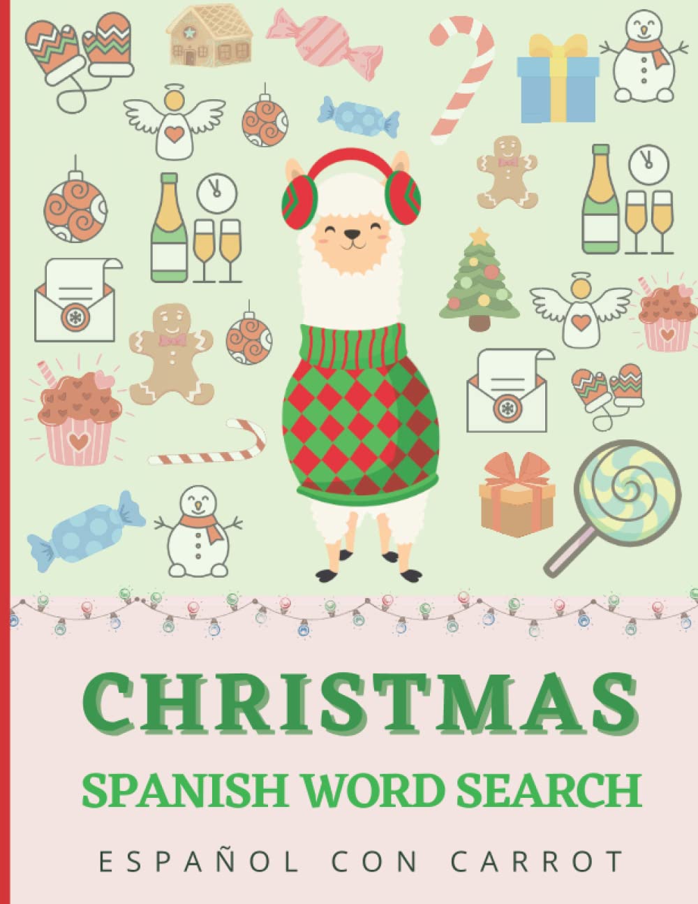 Buy Christmas Spanish Word Search for Kids and Adults (Large Print ...