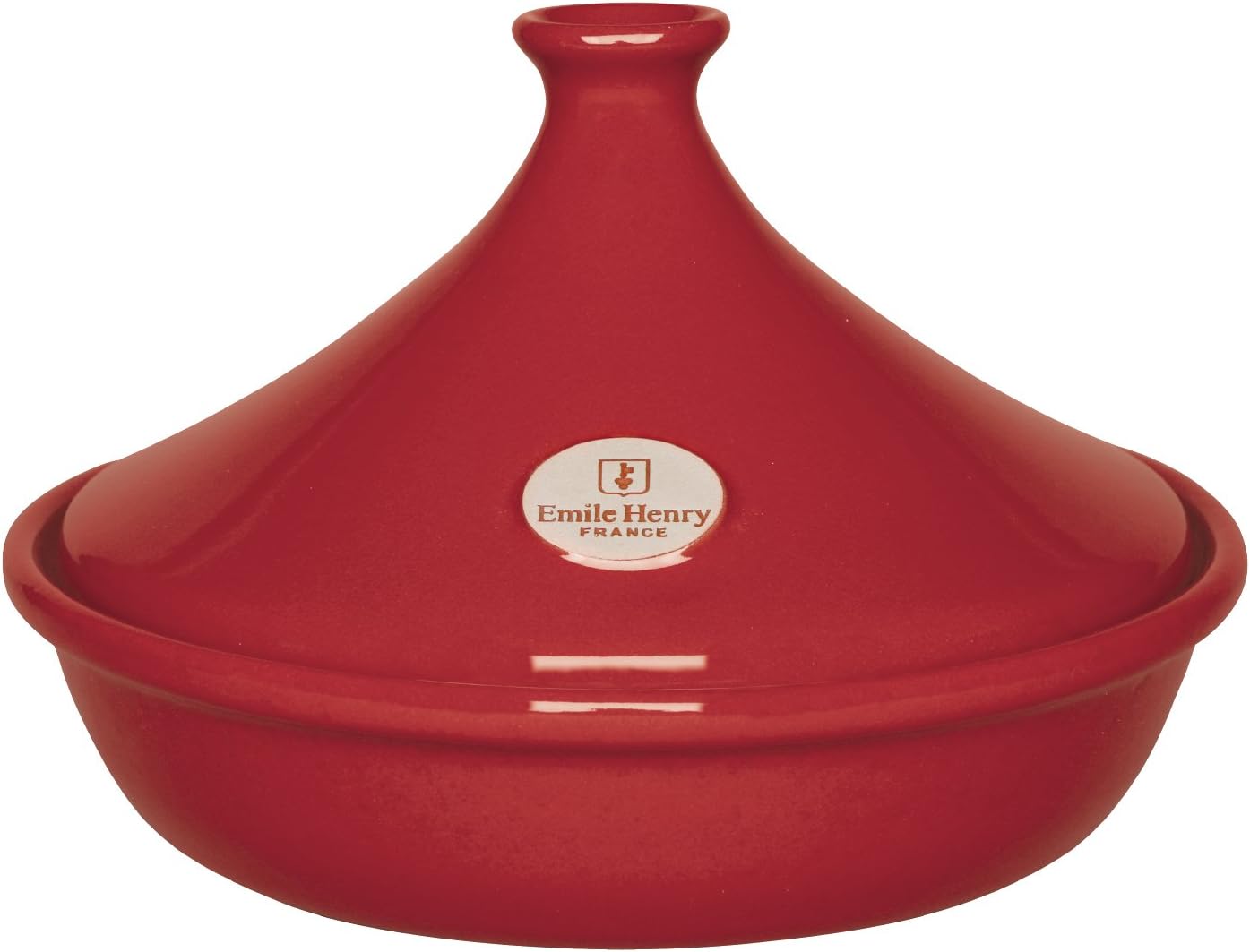 Emile Henry Tagine Flame, 25cm, Rouge : Amazon.co.uk: Home & Kitchen