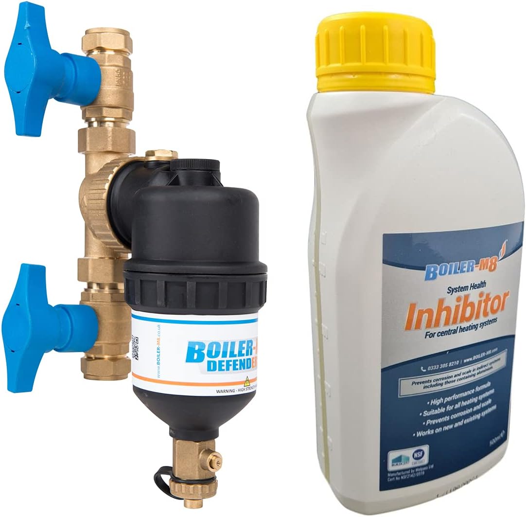 Boiler-m8 NeoCal Magnetic Hard Water Lime Scale Reducer Inhibitor 22mm ...