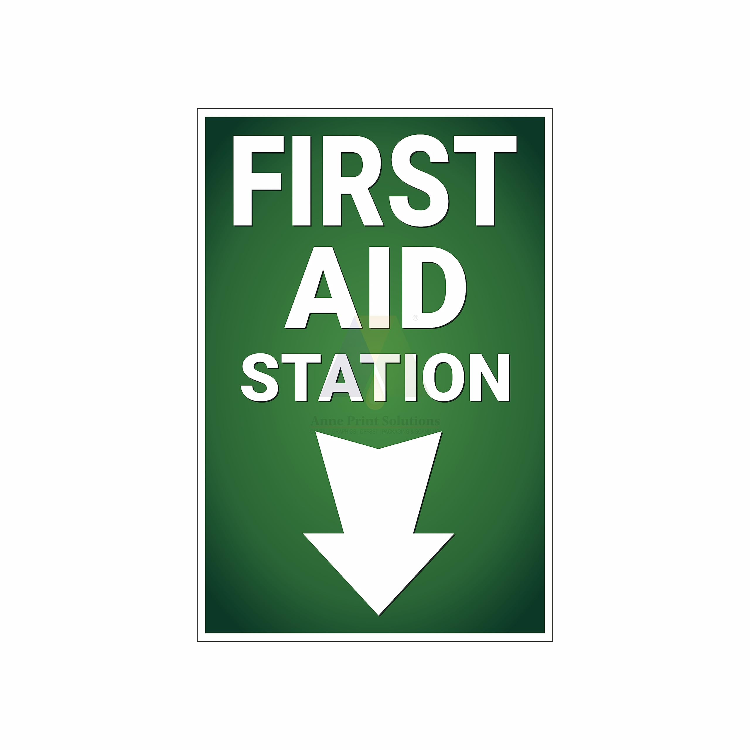 Anne Print Solutions® First Aid Station Stickers Labels for School ...