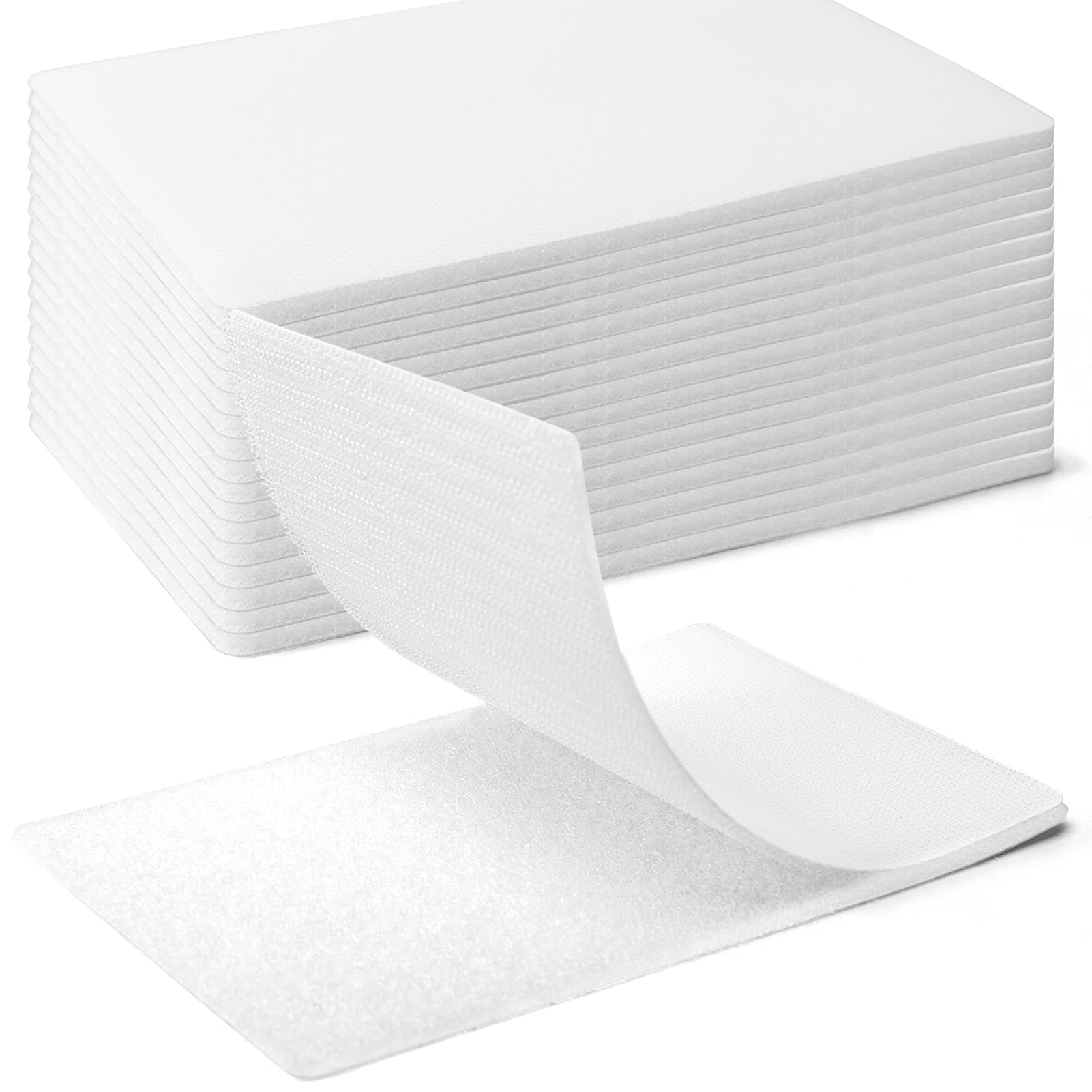 Amazon.com: Art3d 20 Sets Hook and Loop Tape Sticky Back, 4"x6" Double ...