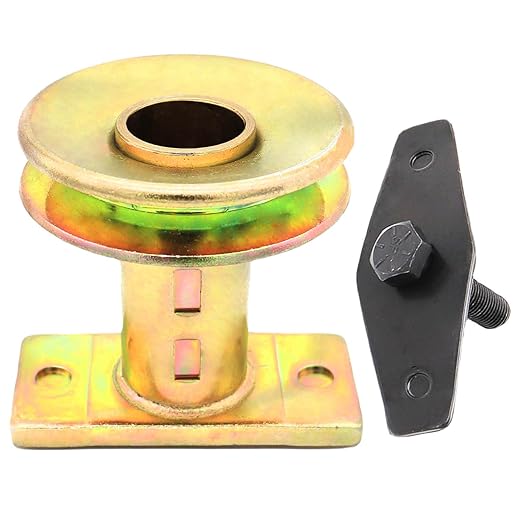 Amazon.com: Lawn Mower Blade Adapter with Pulley,Screw and Blade Bell ...