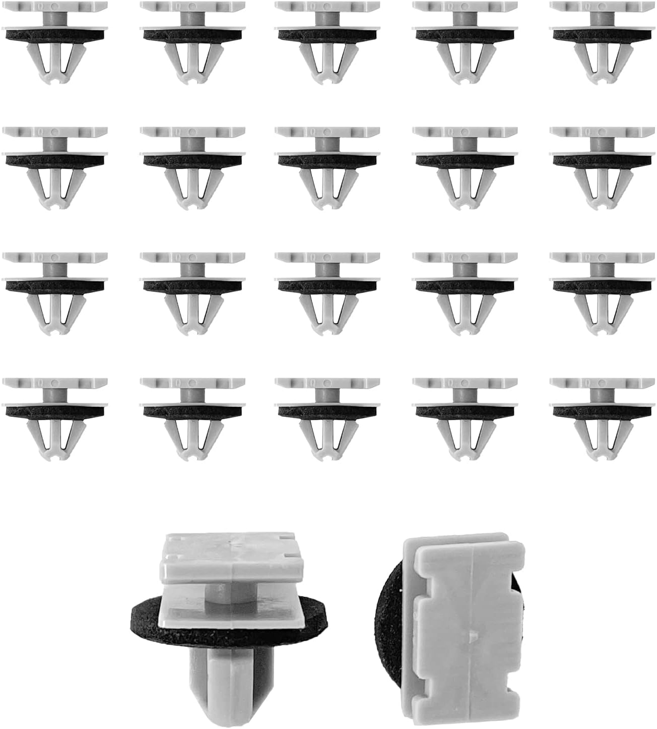 Amazon.com: DSkoiph 30Pcs Body Side Back Door Trim Moulding Clip with ...