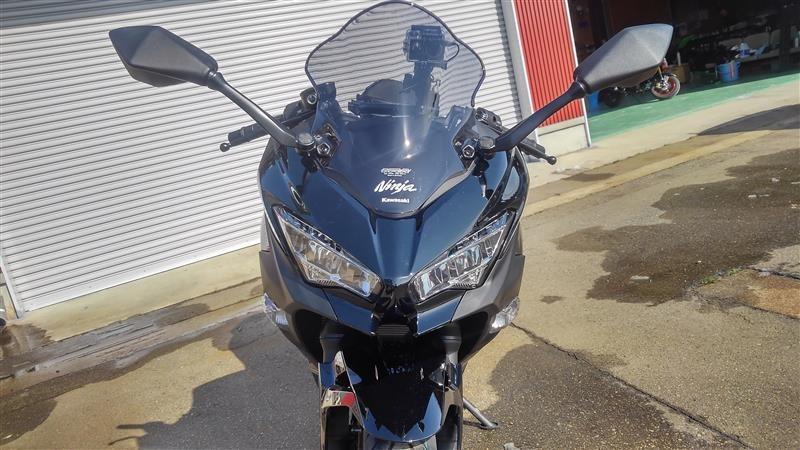 Amazon | MRA(エムアールエー) スクリーン レーシング Ninja250 Ninja400 クリア MR680C | スクリーン ...