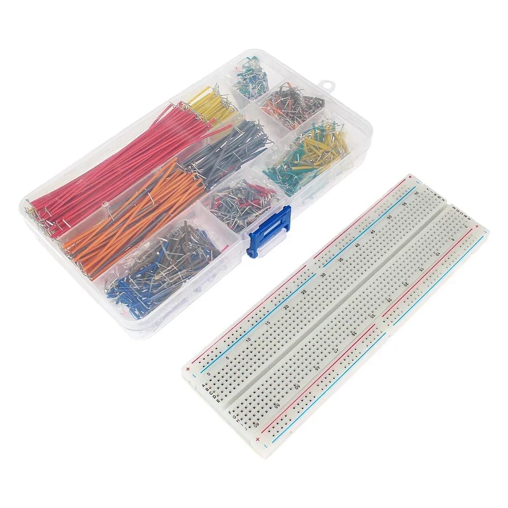 Snapklik.com : Solderless Breadboards 830 Tie Points + 840pcs ...