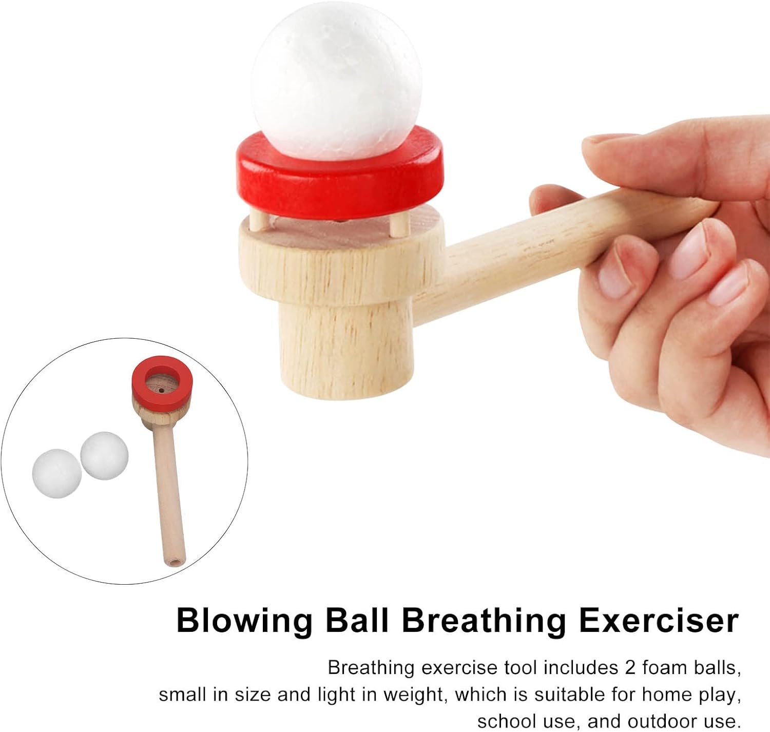 Breathing Exerciser, Blowing Ball Breathing Exercise Suspension ...