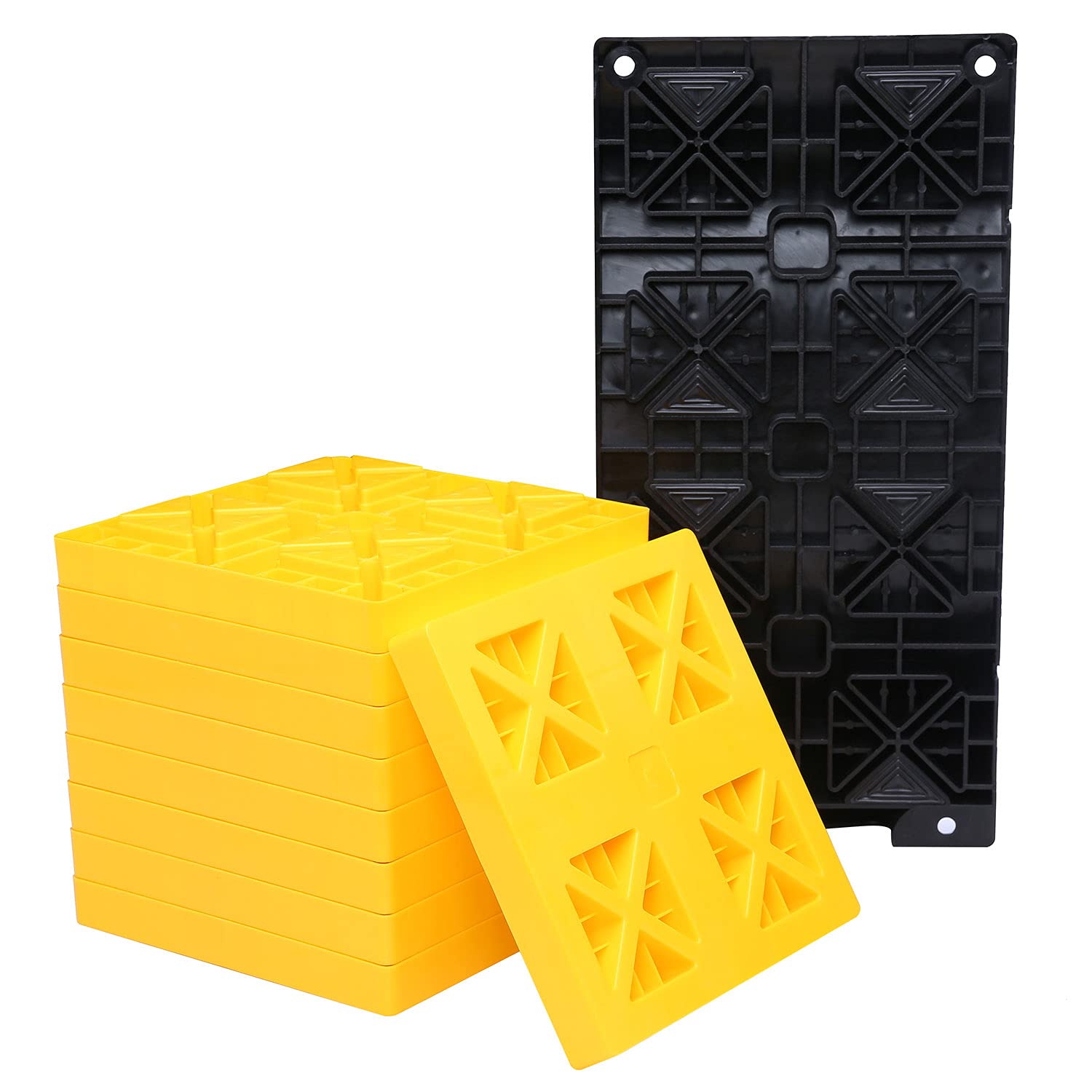 Snapklik.com : Homeon Wheels Camper Leveling Blocks, One Top Tire Saver ...