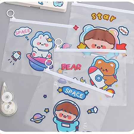 Tera13 Space a5 Zip Folder Cartoon folders for Girls Zip folders for ...