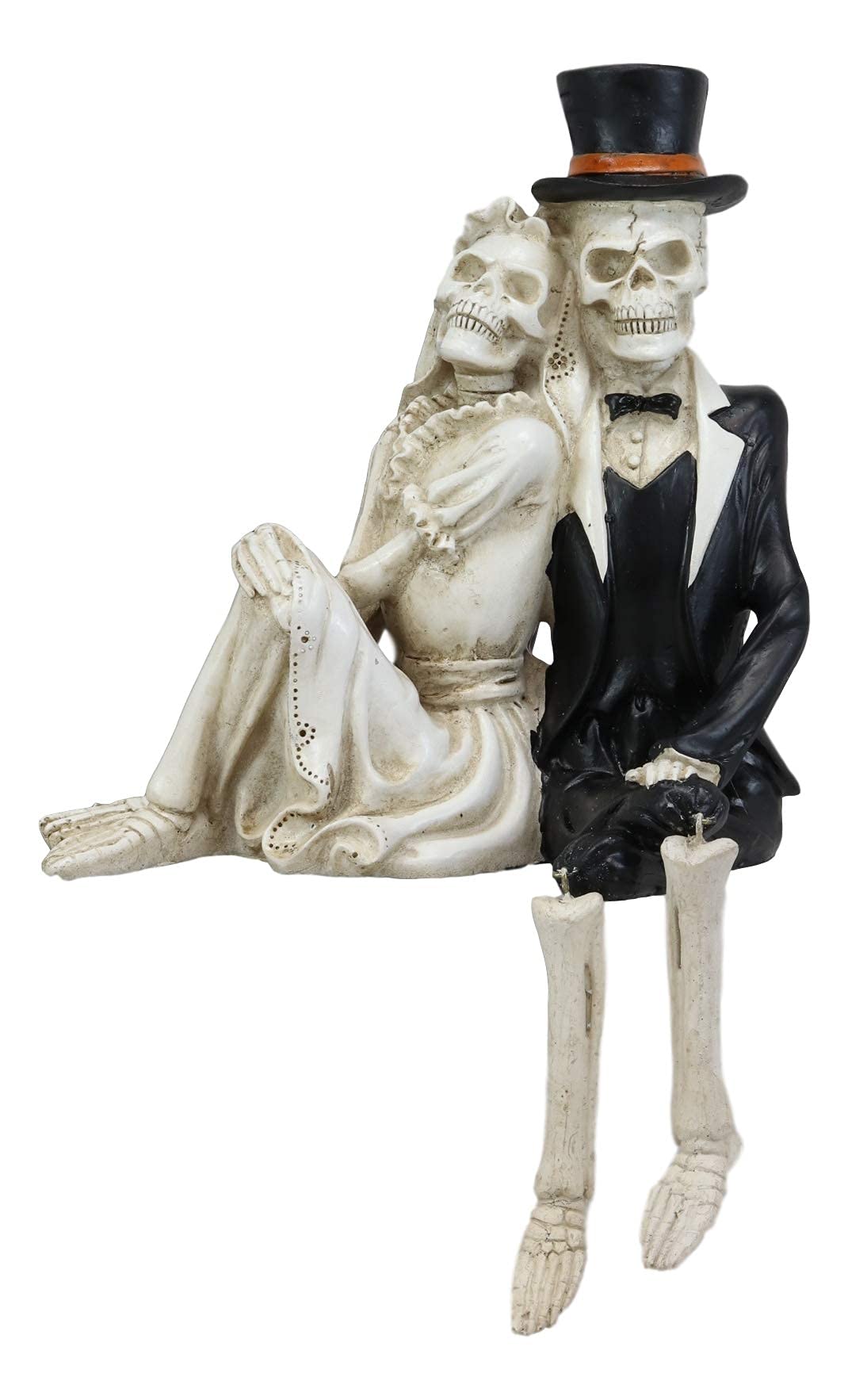 Amazon.com: Ebros Day of The Dead Love Never Dies Barefoot Skeleton ...