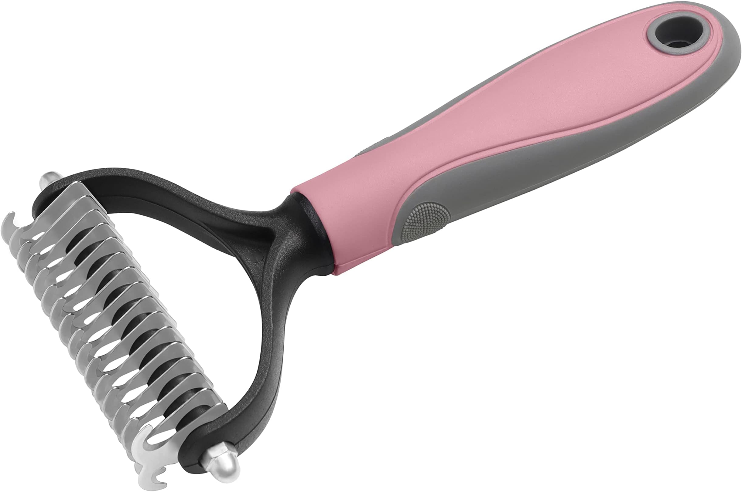 Buy ABOUT SPACE Dog Comb - Double Sided Dematting/Deshedding Pet Comb ...