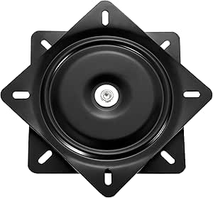 Amazon.com: ZSMLB Turntable Bearings Plate Square Black Smooth Thick ...