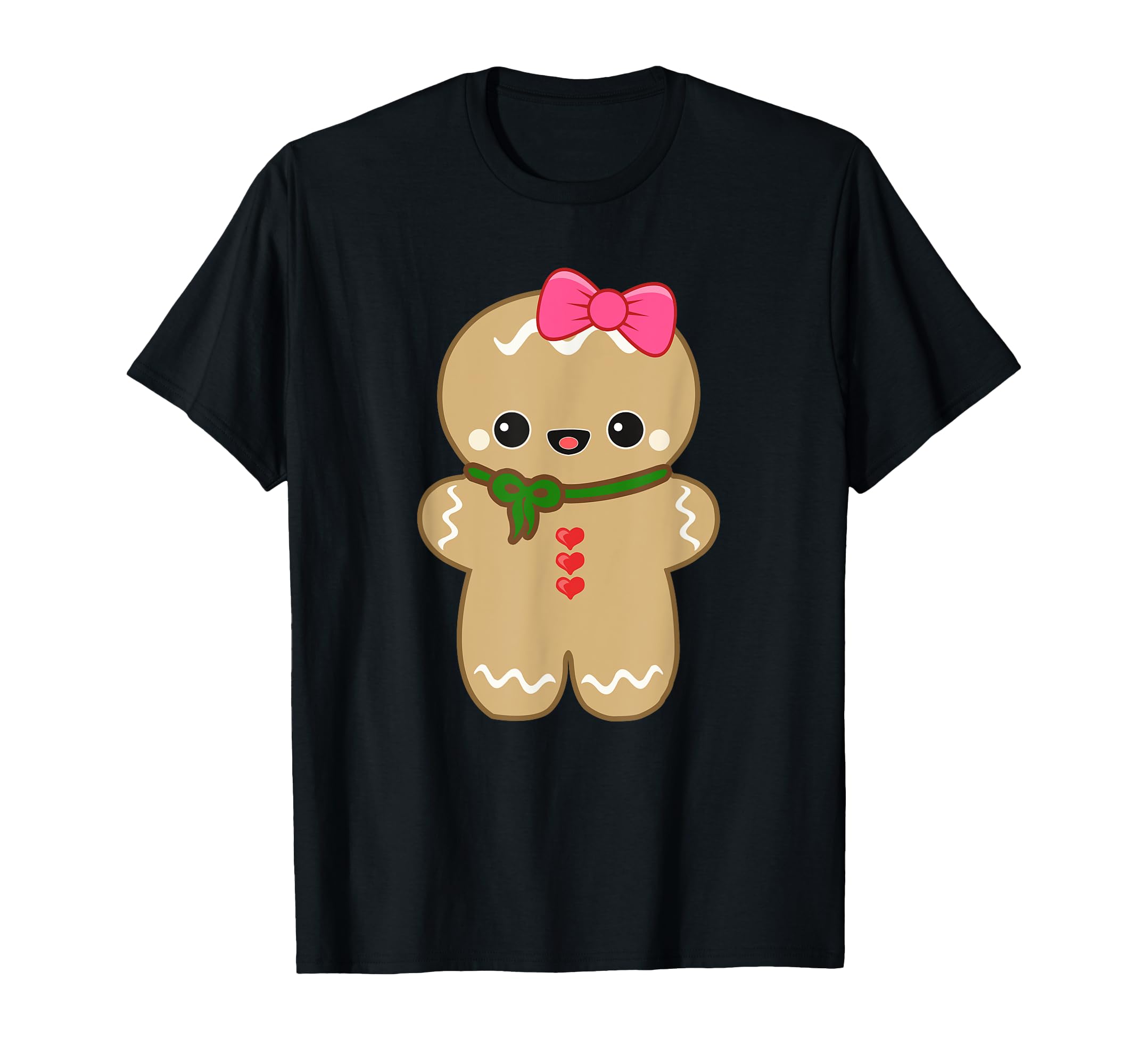 Amazon.com: Funny Christmas Cookie Gingerbread Cute Girl Women kids ...