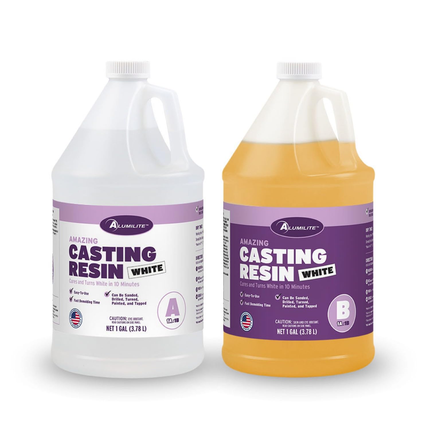 Snapklik.com : Alumilite Amazing White Casting Resin Kit, 2 Gal