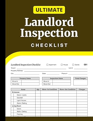 Ultimate Landlord Inspection Checklist: Rental Property Move In & Out ...