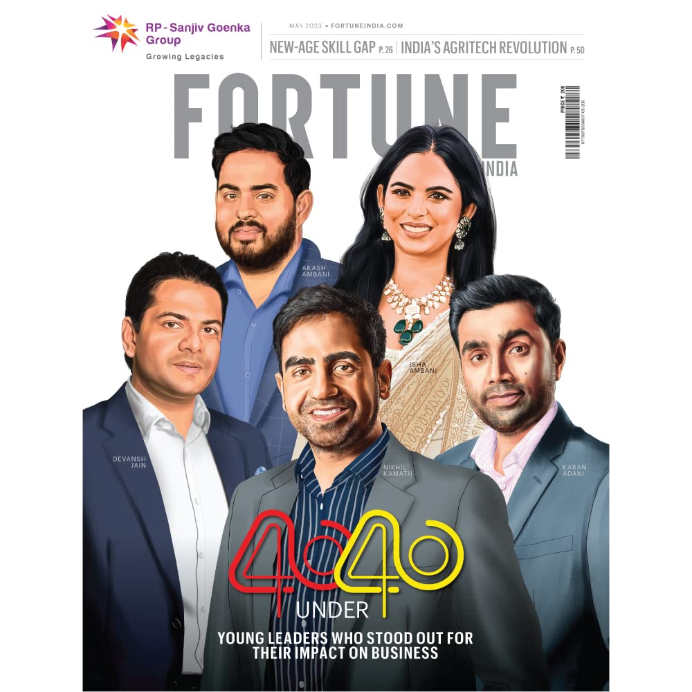 Buy FORTUNE INDIA 1ST MAY 2023 ISSUE - 40 UNDER 40 Book Online at Low ...