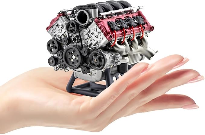 Amazon.com: HumblePleb Mini V8 Engine Kit - DIY 3D Printed RC Engine ...