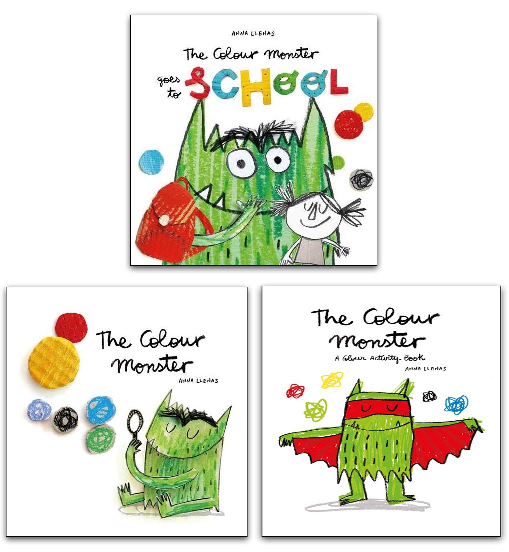 Buy Anna Llenas Collection 3 Books Set (The Colour Monster, The Colour ...