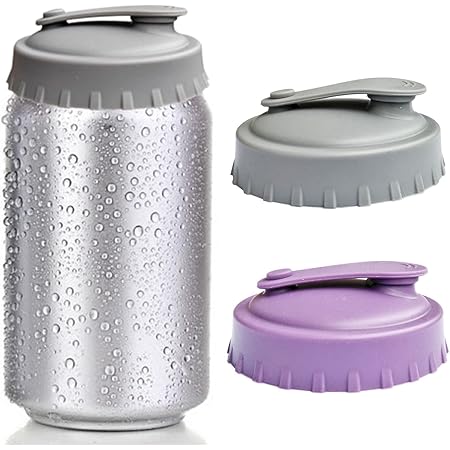 Amazon.com: 2 Pack Reusable Silicone Can Protector Lid or Covers with ...