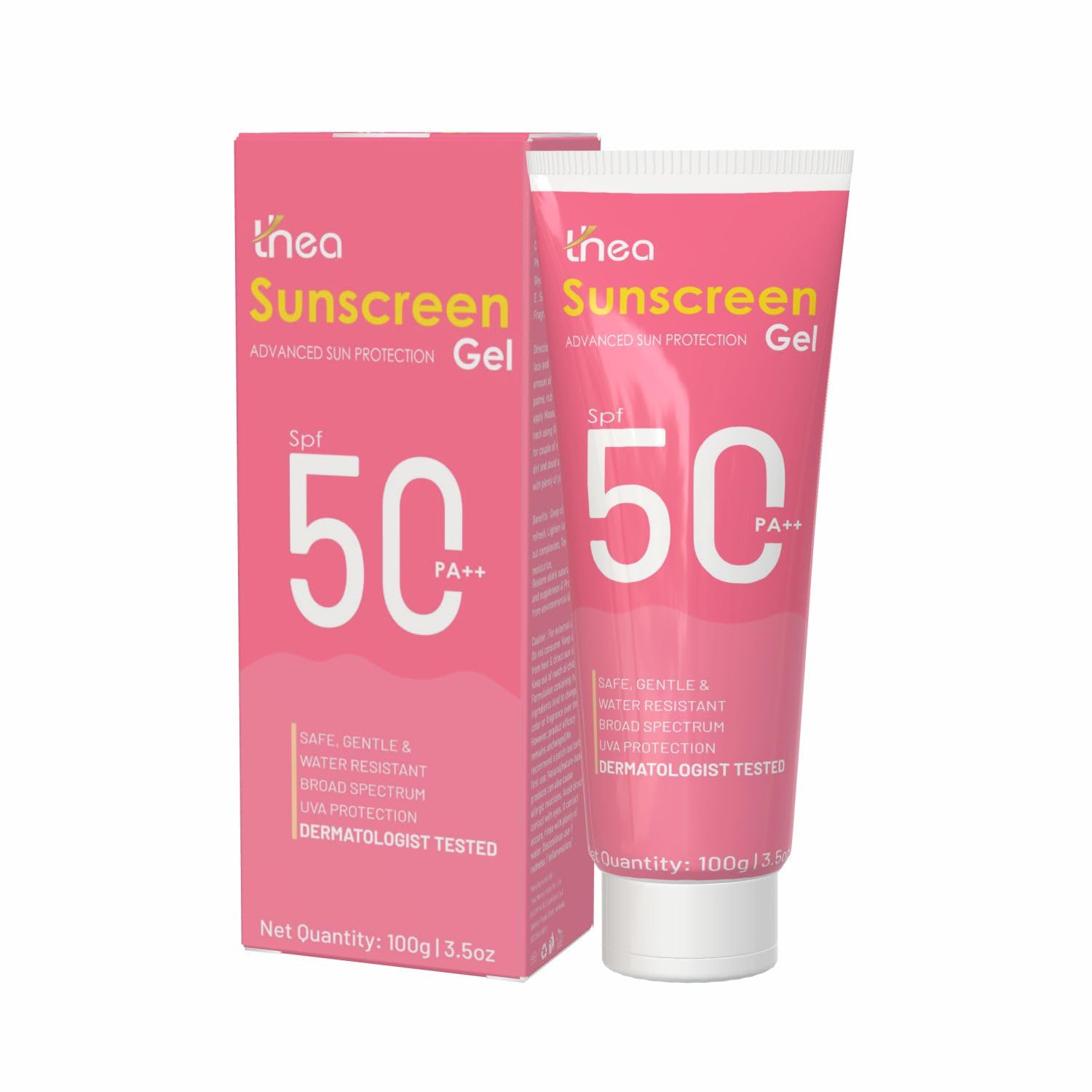 Sunscreen Gel SPF 50 PA++ 100g | Advanced Sun Protection | Broad ...