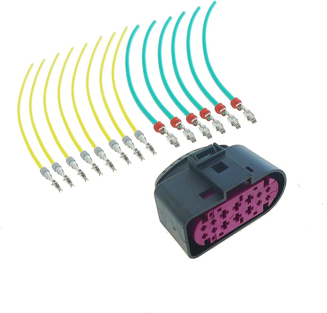 Amazon.com: For Dodge Ram 1500 2500 Headlight Pigtail Harness Connector ...