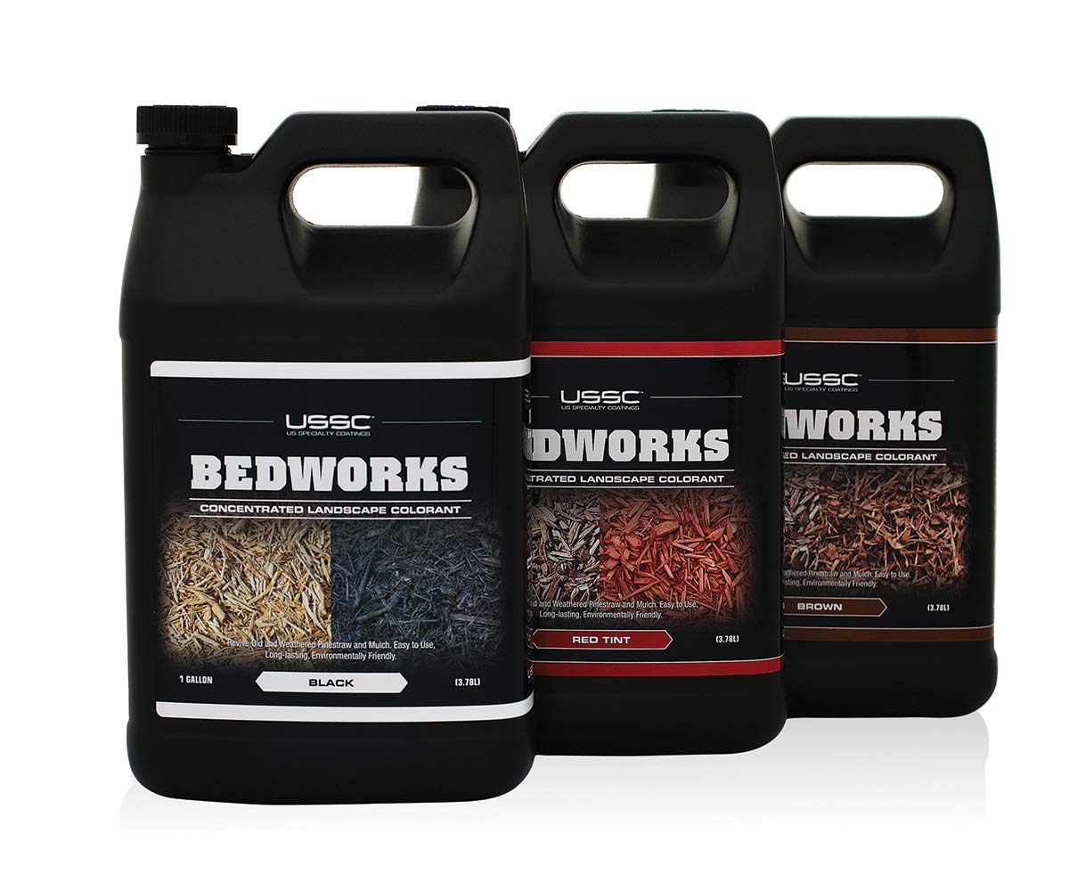 Buy USSC Products BEDWORKS - 3000 Sq.Ft. Concentrated Mulch/Pine Straw ...