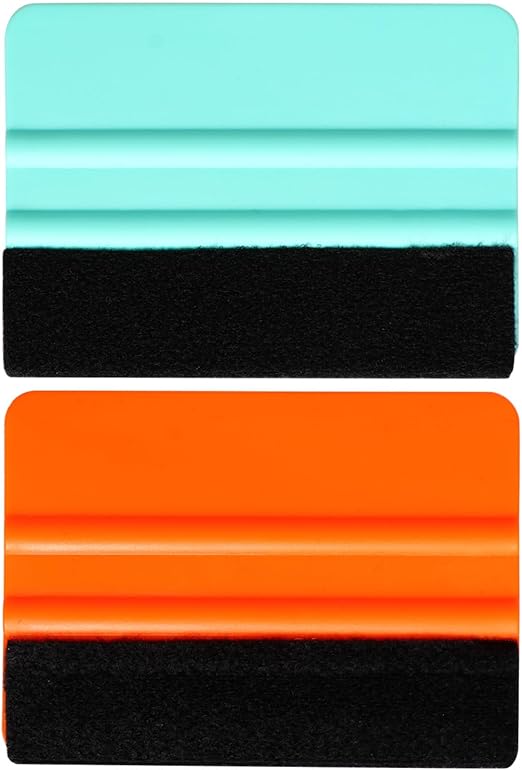 Amazon.com: 2PCS Squeegee for Vinyl 4 Inch Vinyl Squeegee Felt Squeegee ...