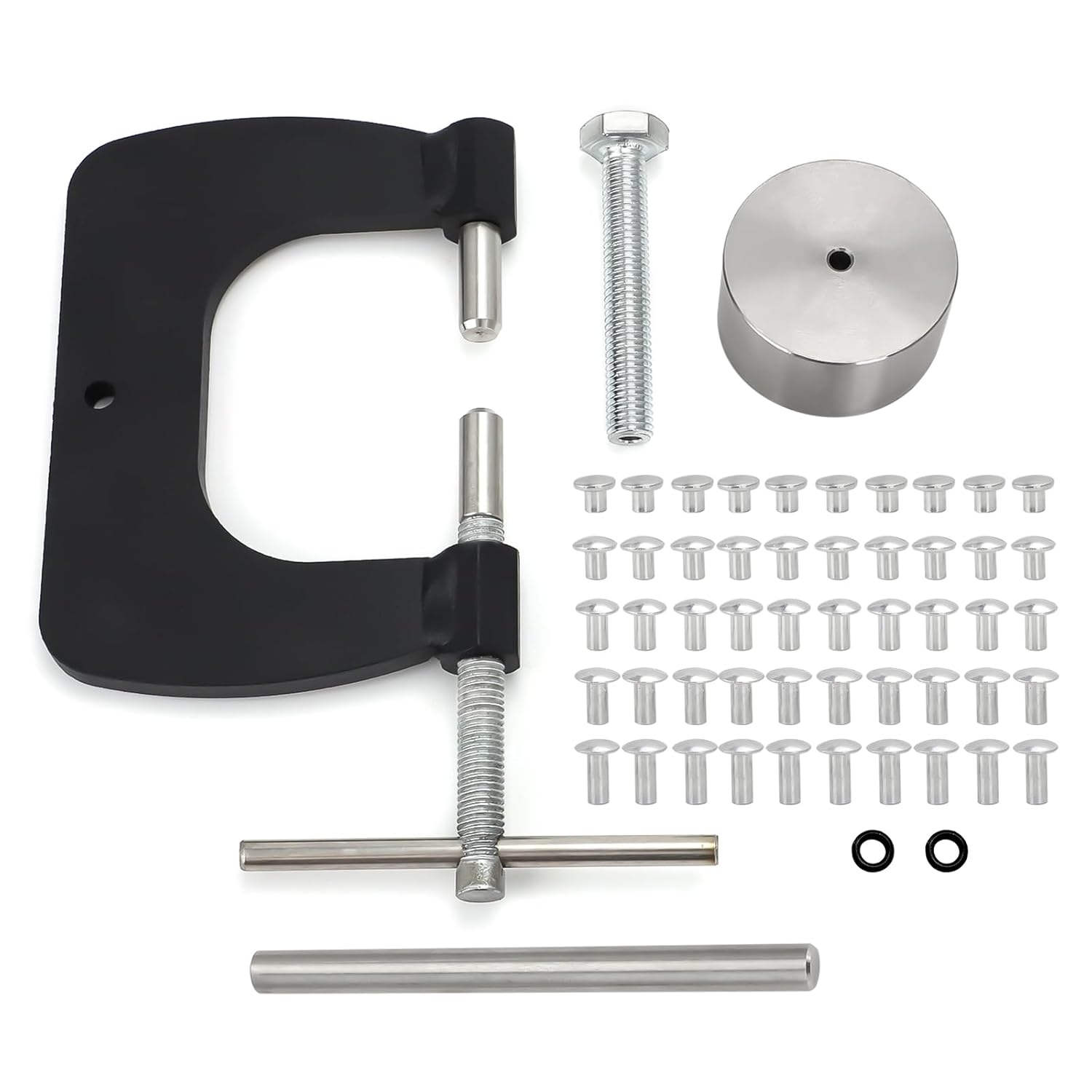 Semi Tubular Rivets Tool, 1/8" Vent Window Restoration Tool Kit with ...