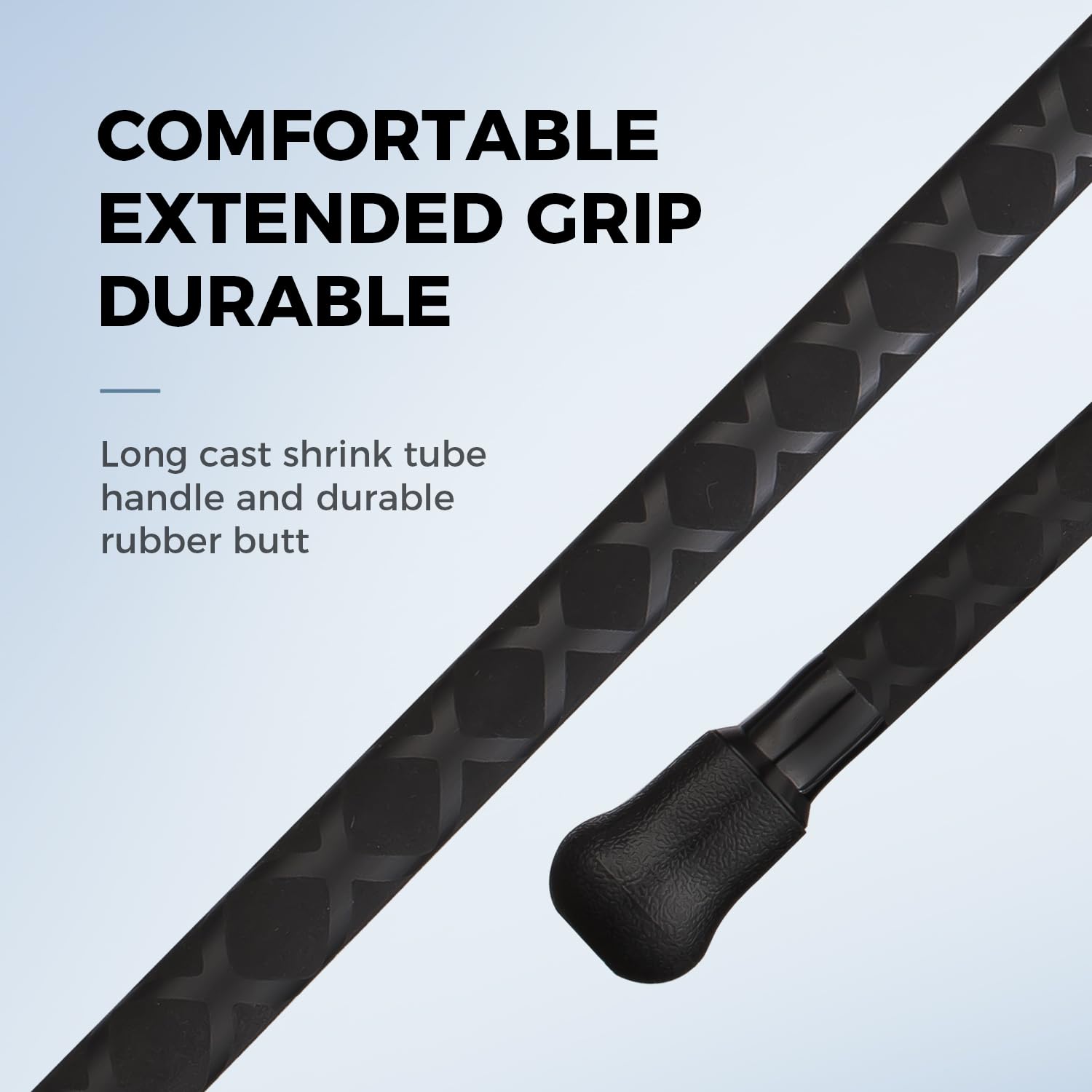 FISHAPPY Surf Rod Graphite Surf Spinning Fishing Rod with Seaguide Reel ...