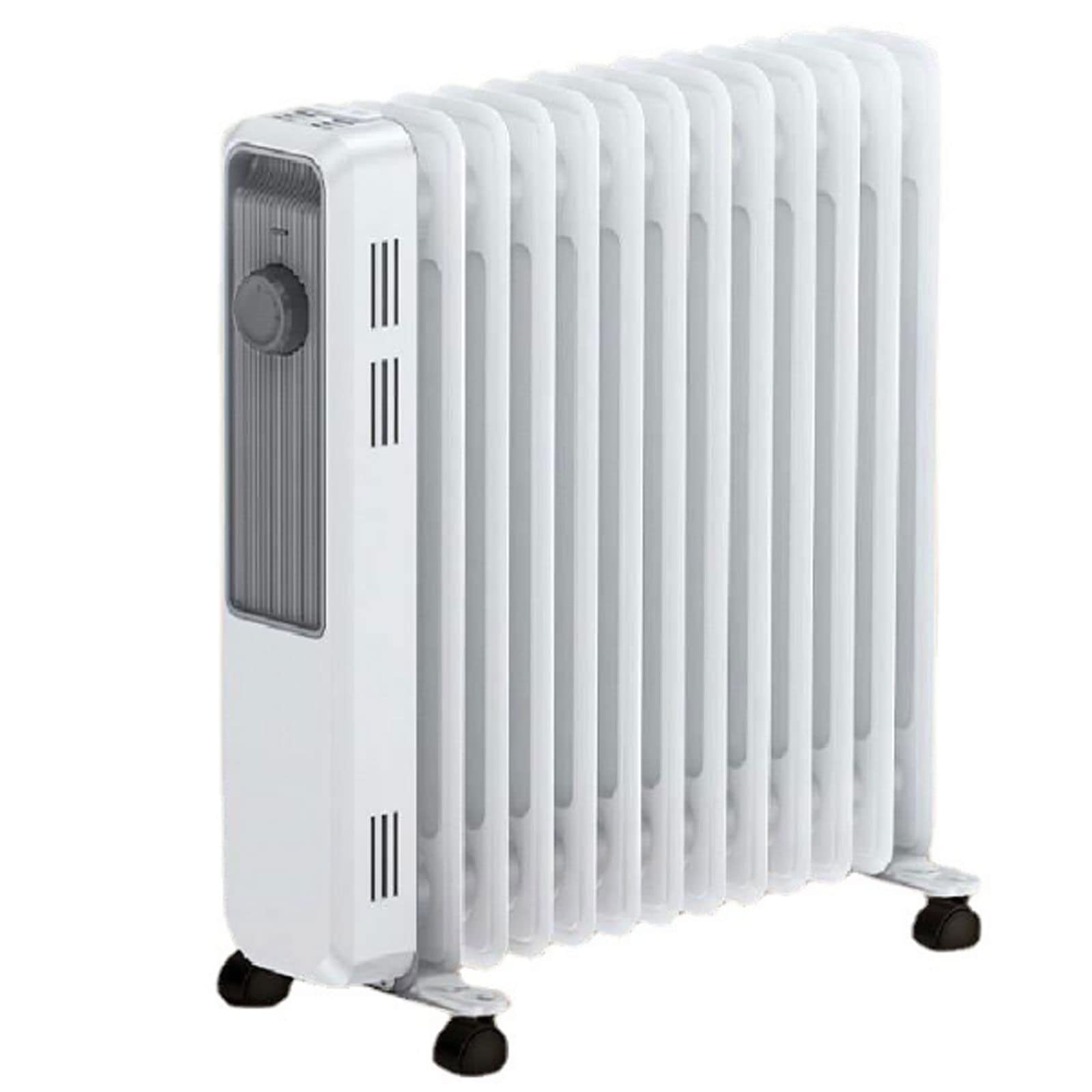 Buy 2200W Oil Filled Radiator, 13 Fin, Plug in Portable Electric Heater ...