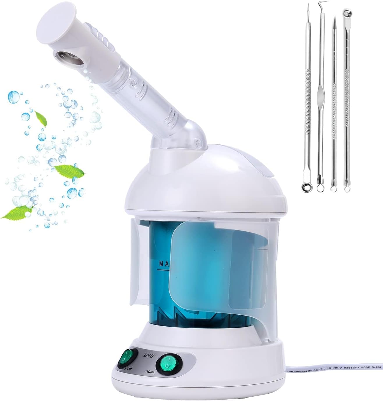 Amazon.com: Mini Facial Steamer for Salon and spa,Desk Ozone Spa Face ...