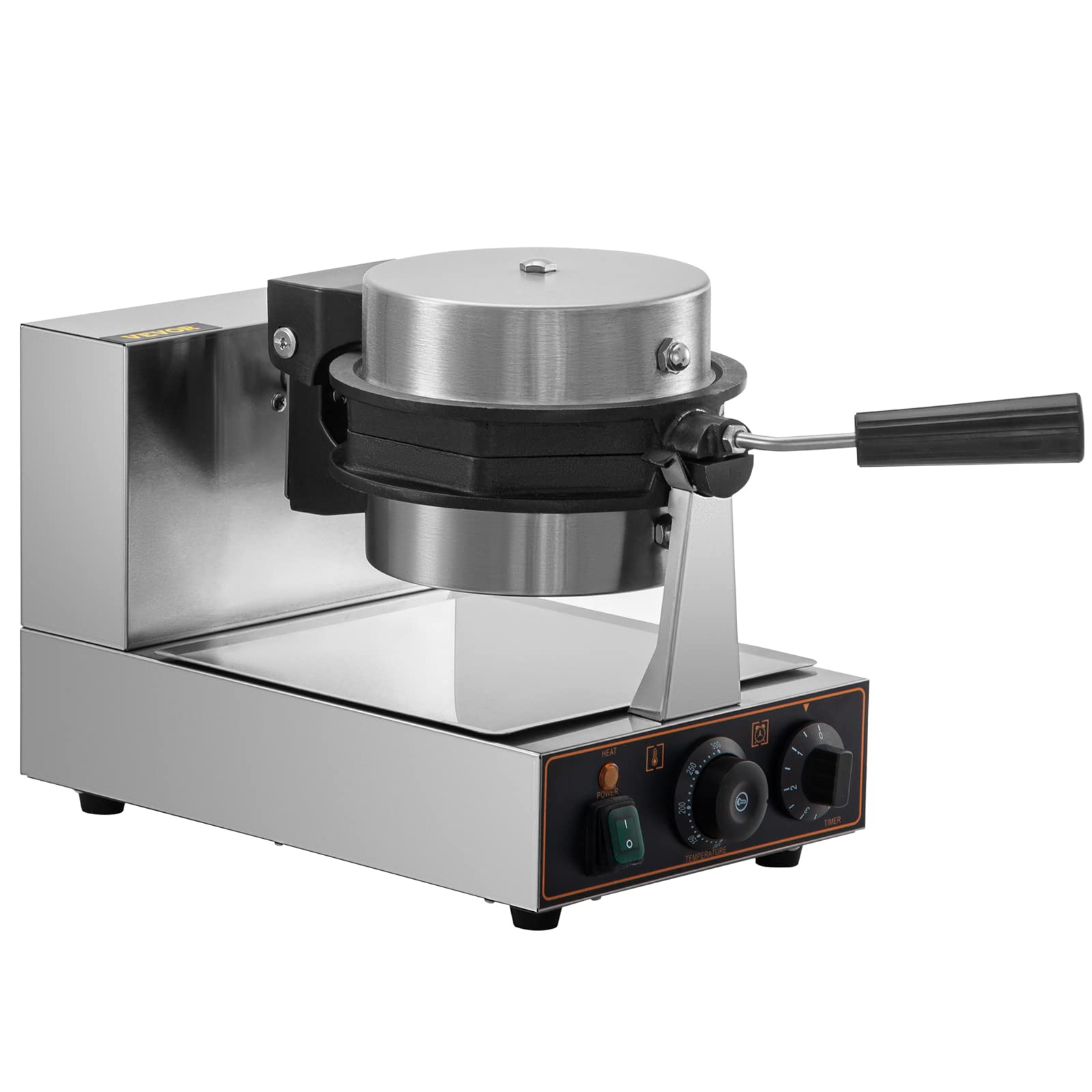 VEVOR Commercial Bubble Waffle Maker, 1200W, Hexagonal Egg Bubble Puff ...