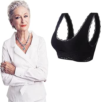 Amazon.com: Front Cross Bras for Women,Front Cross Side Buckle Wireless ...