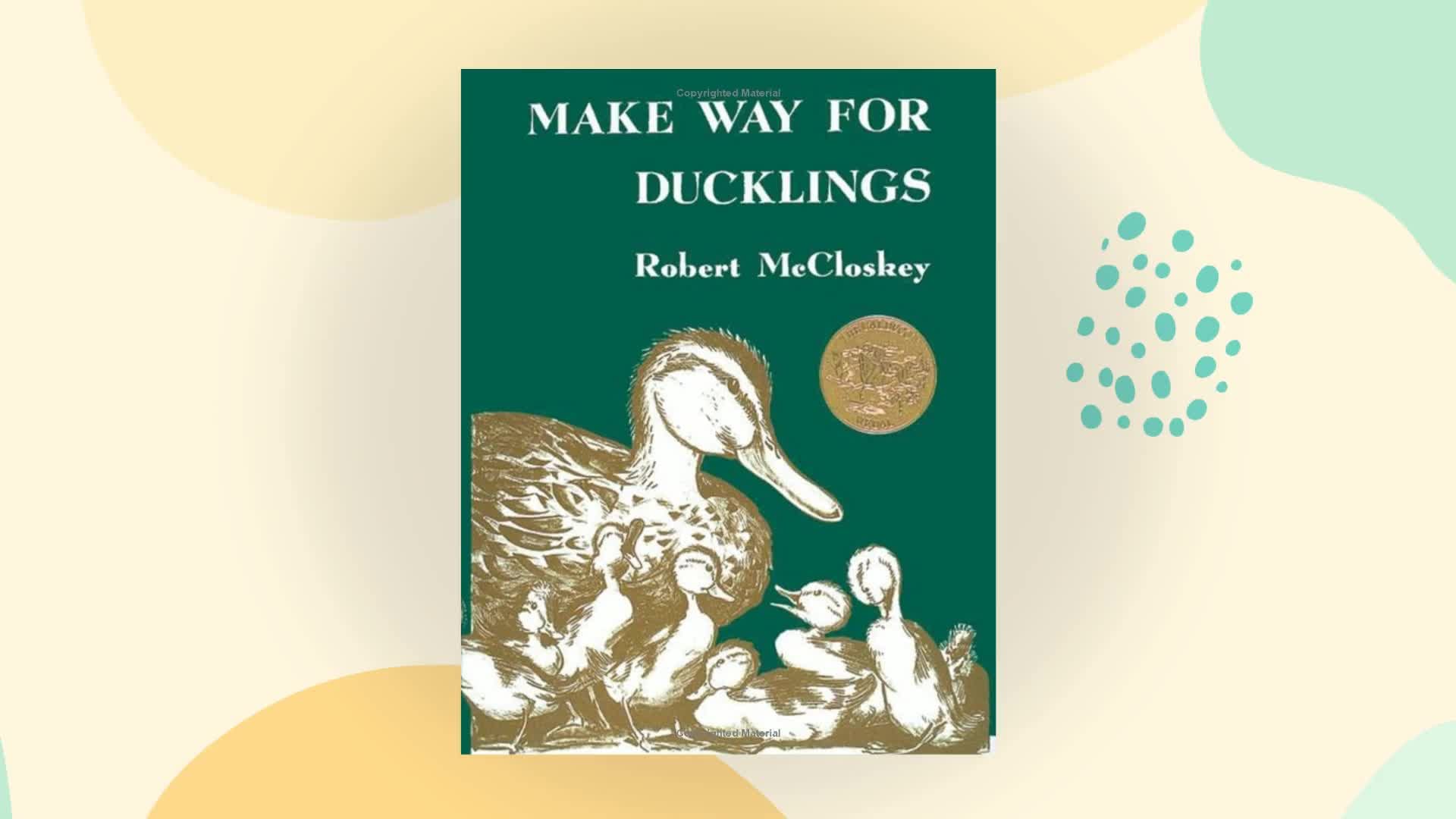 Make Way for Ducklings Storytape (StoryTape, Puffin): McCloskey, Robert ...
