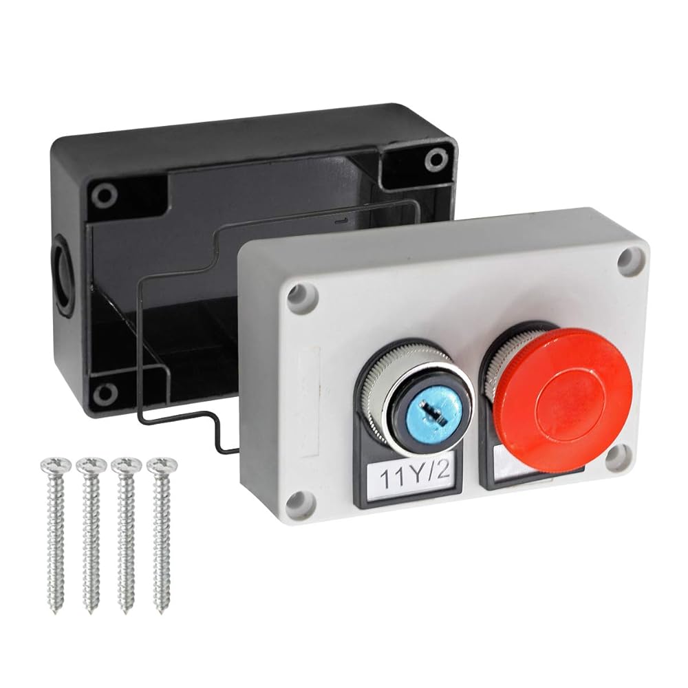 Nxtop Key Lock on/off Switch Red Mushroom Push Nepal | Ubuy